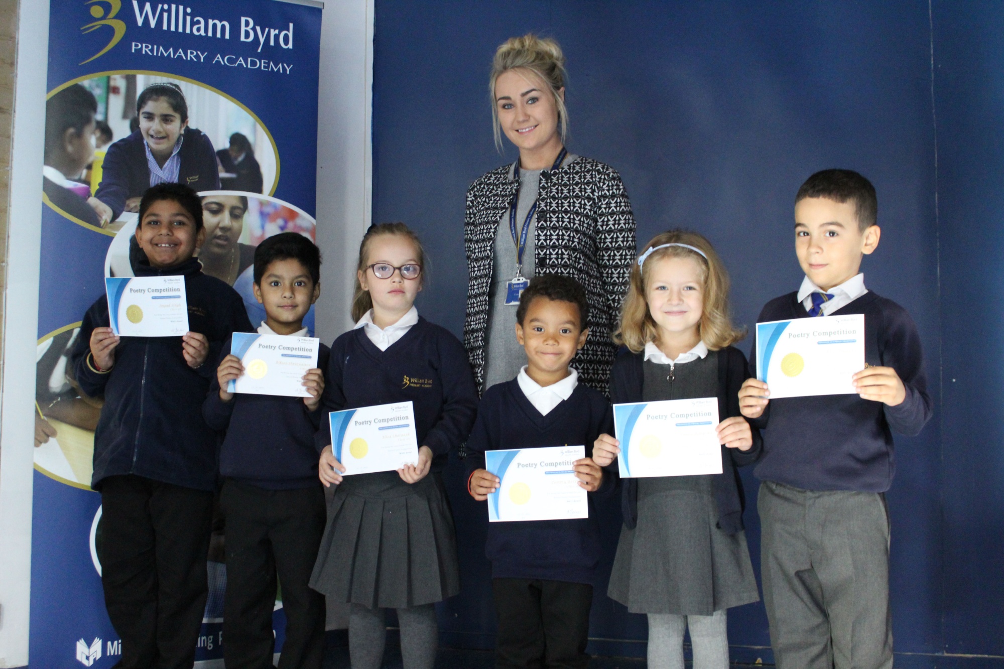 William Byrd Primary School - School Poetry Competition Winners